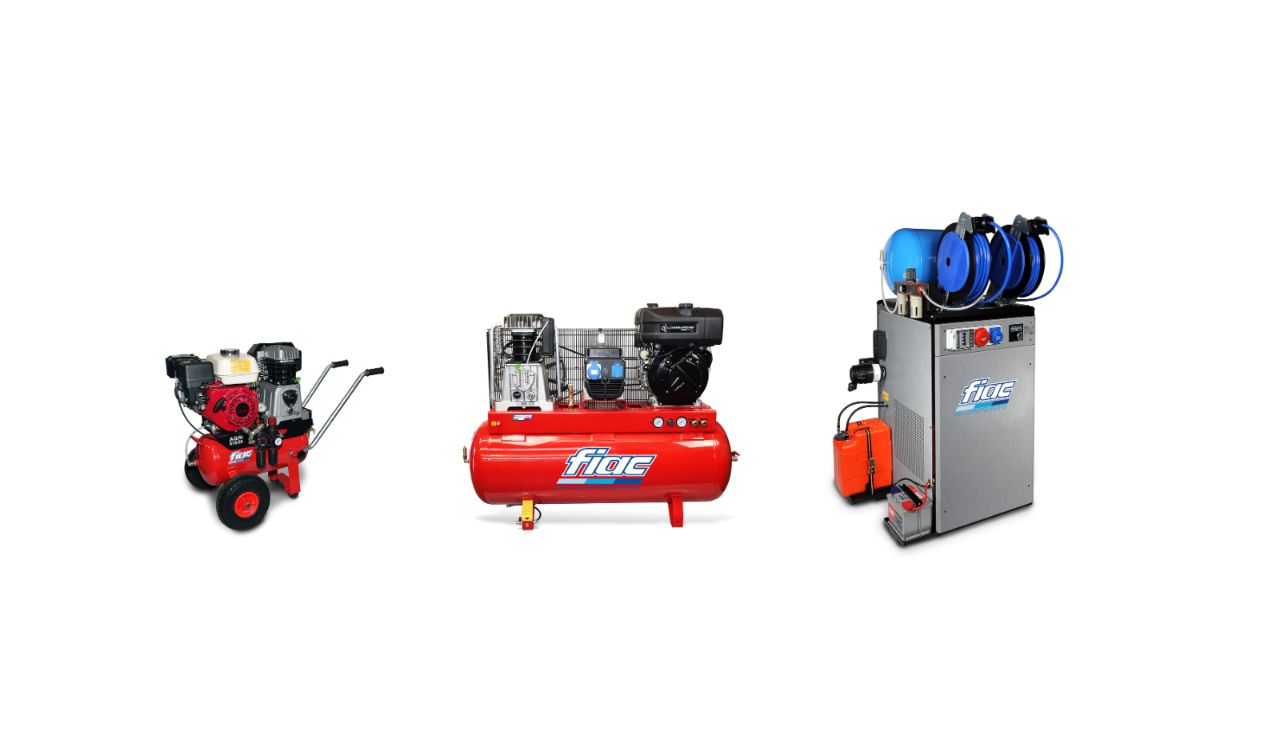 Piston air compressors